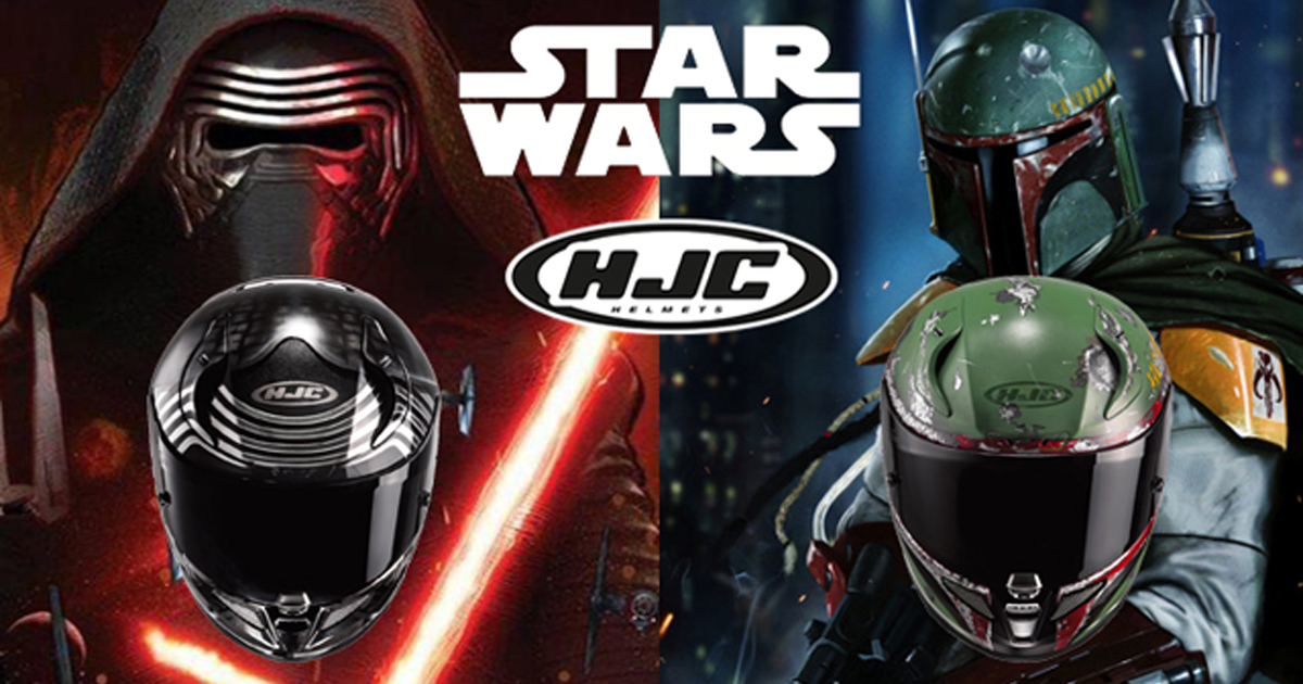 Les casques moto HJC Star Wars arrivent ! - France Stunt Media
