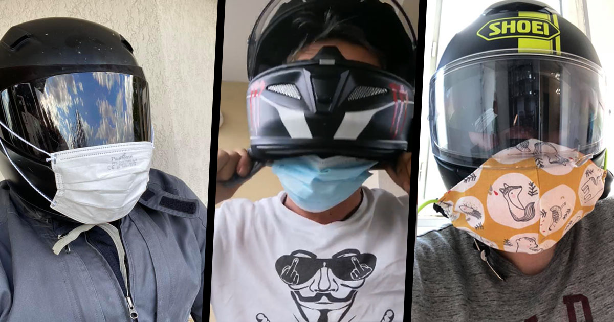 Masque obligatoire à moto : pourquoi c'est ridicule - France Stunt Media